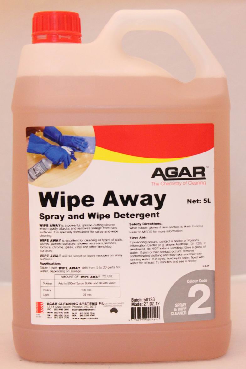 WIPE-AWAY 5L SPRAY N WIPE – KLEANKING