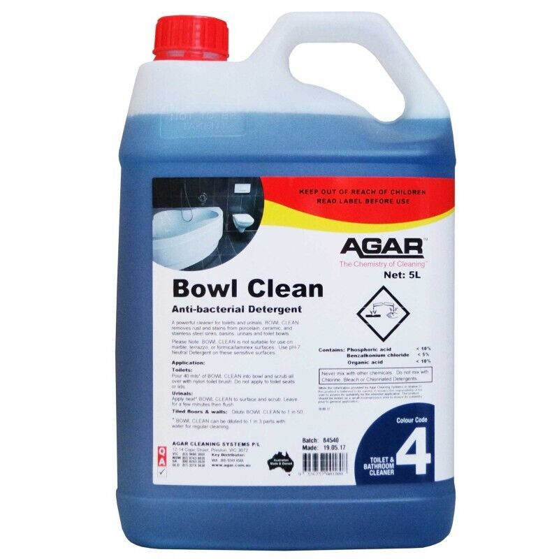 BOWL CLEAN 5L 4IN1 TOILET CLEANER – KLEANKING