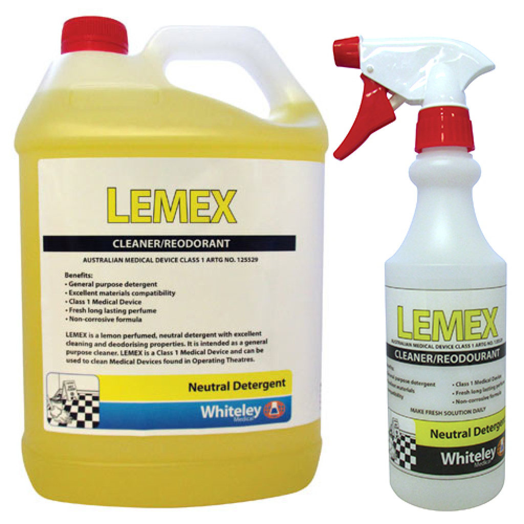 LEMEX 5L FLOOR DETERGENT WHITELEY – KLEANKING