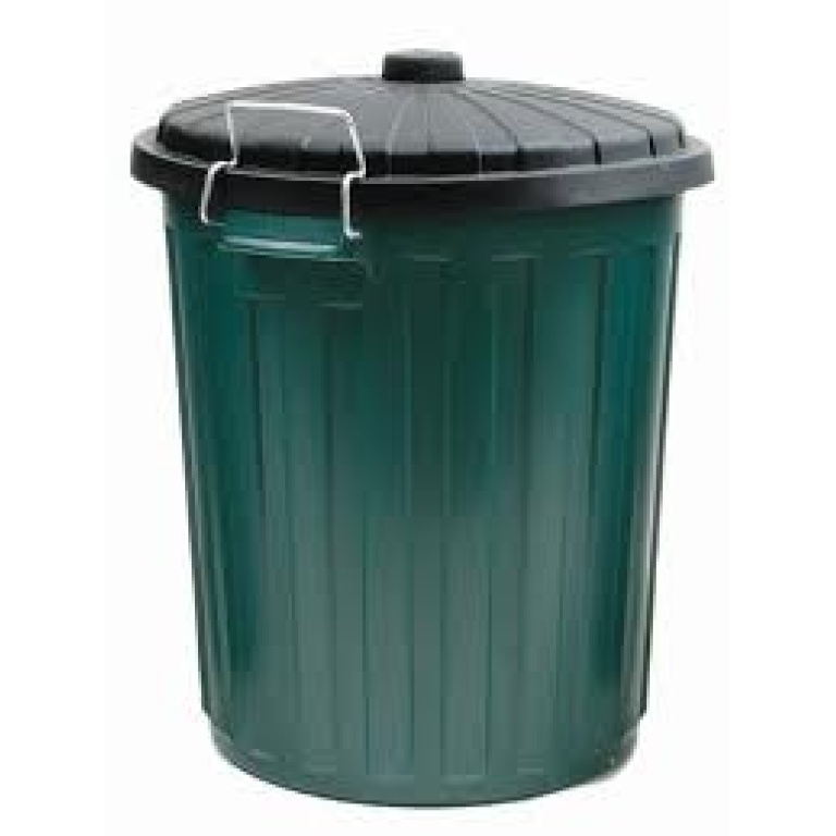 EDCO GREEN BIN WITH LID 73L – KLEANKING