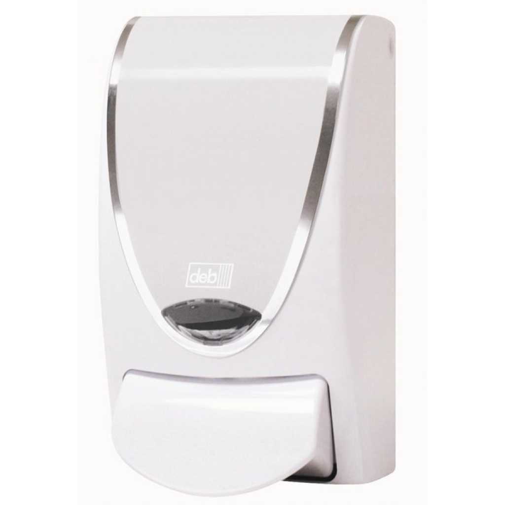 DEB FOAM SOAP DISPENSER WHITE CHROME – KLEANKING