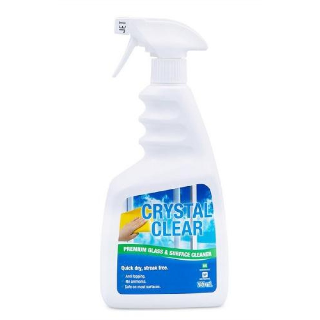 CRYSTAL CLEAR WINDOW CLEANER 750ML – KLEANKING