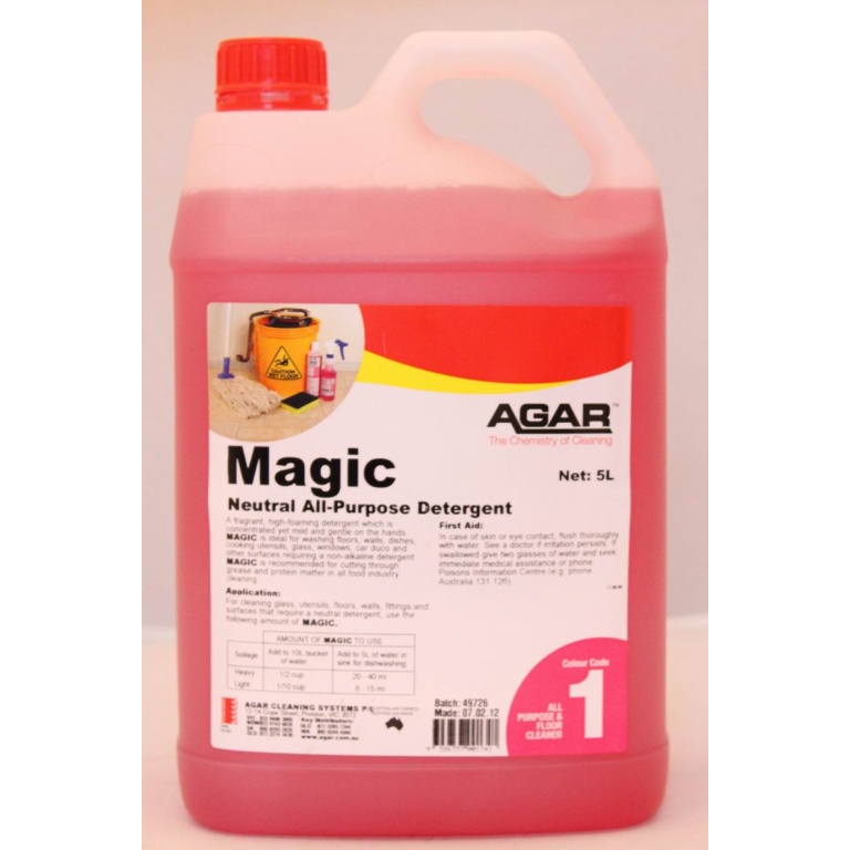 MAGIC 5L FLOOR DETERGENT – KLEANKING